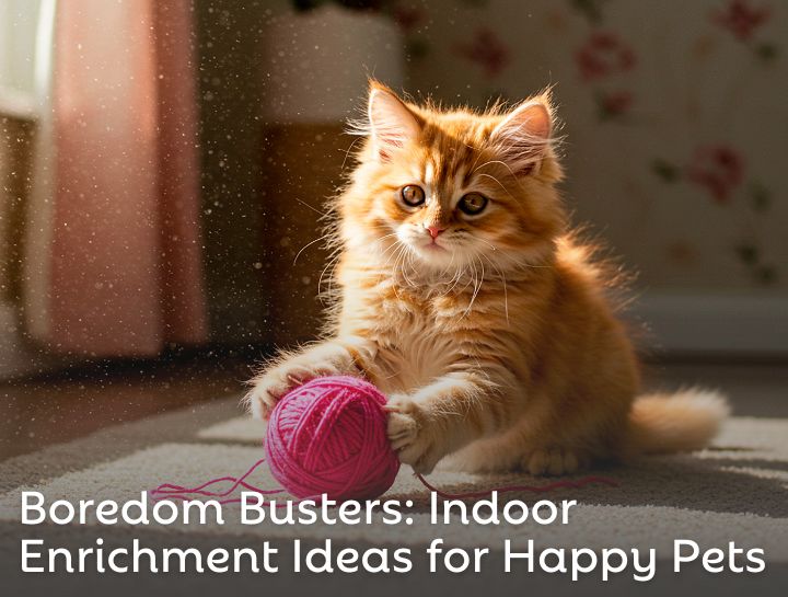 Indoor Enrichment Ideas for Happy Pets | St. Petersburg Vet